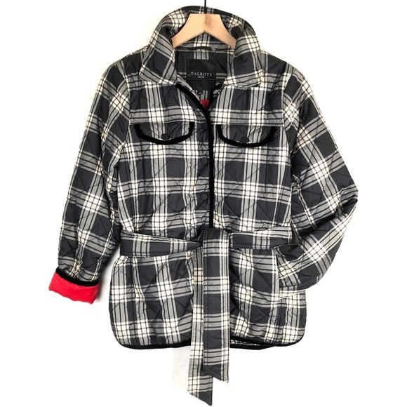 Talbots | Jackets & Coats | Talbots Petite Quilted Jacket Sz Sp Black ...